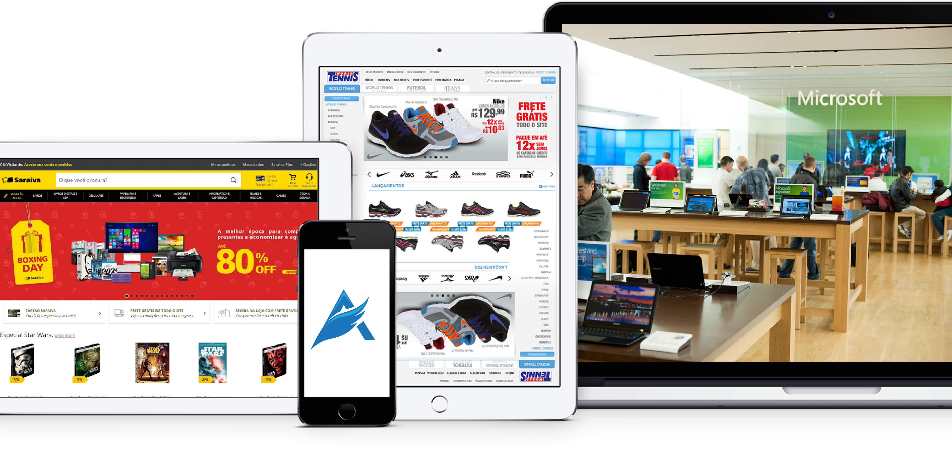 Criação de Loja Virtual - escolha o plano e envie para agência aca